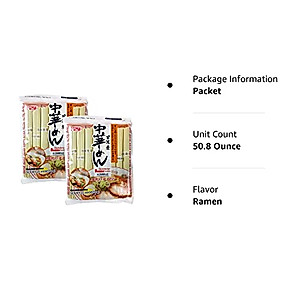 Hime Japanese Dried Ramen Ramyun Noodles 25.4 oz (720g) (Pack of 2)