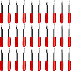 30 Pcs 45 Degree Standard Cutting Blades, Replacement Blades Compatibility with Explore Air 2/Air 3 /Maker/Maker 3/Expression for Most Vinyl Fabric Cutting