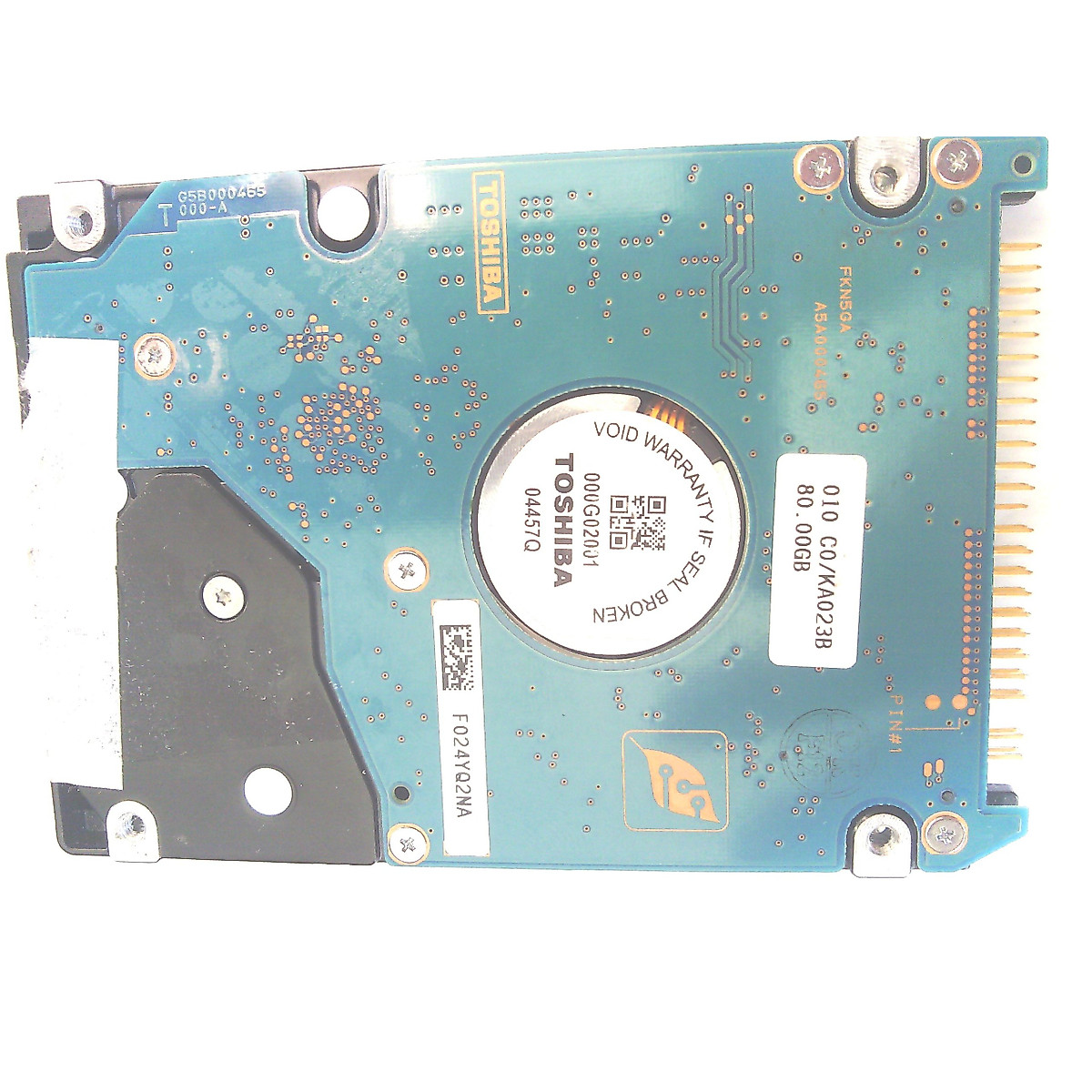 Toshiba 80GB UDMA/100 4200RPM 2.5-in 9.5mm Notebook Hard Drive