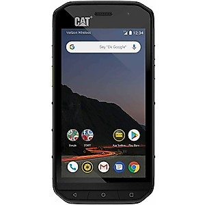 CAT PHONES S48c Unlocked Rugged Waterproof Smartphone 64GB - Black (Renewed)