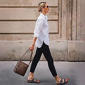 CLUCI Crossbody Purses for Women, Medium Size Zipper Pocket Adjustable Strap, Soft Leather Women's Shoulder Handbags