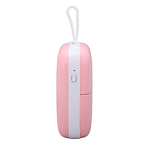 Kelepu Mini Printer Pink Multipurpose Portable Mini HD Mobile Phone Photo Title Note Error Question Thermal Printer for Office Home School Travel