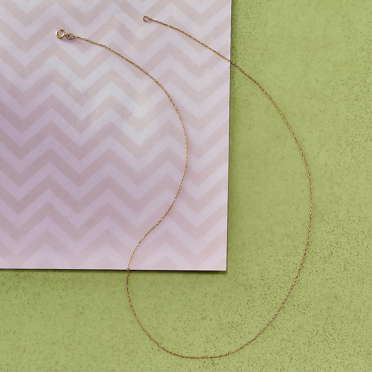 Ross-Simons 0.7mm 14kt Yellow Gold Rope-Chain Necklace. 18 inches