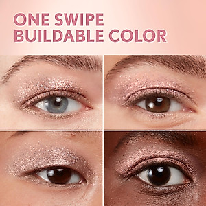 COVERGIRL Exhibitionist by Kelsea Ballerini Liquid Glitter Eyeshadow, Highly Pigmented, Glittery Finish, Long-Wearing, Sparkly Boots 4, 0.13oz