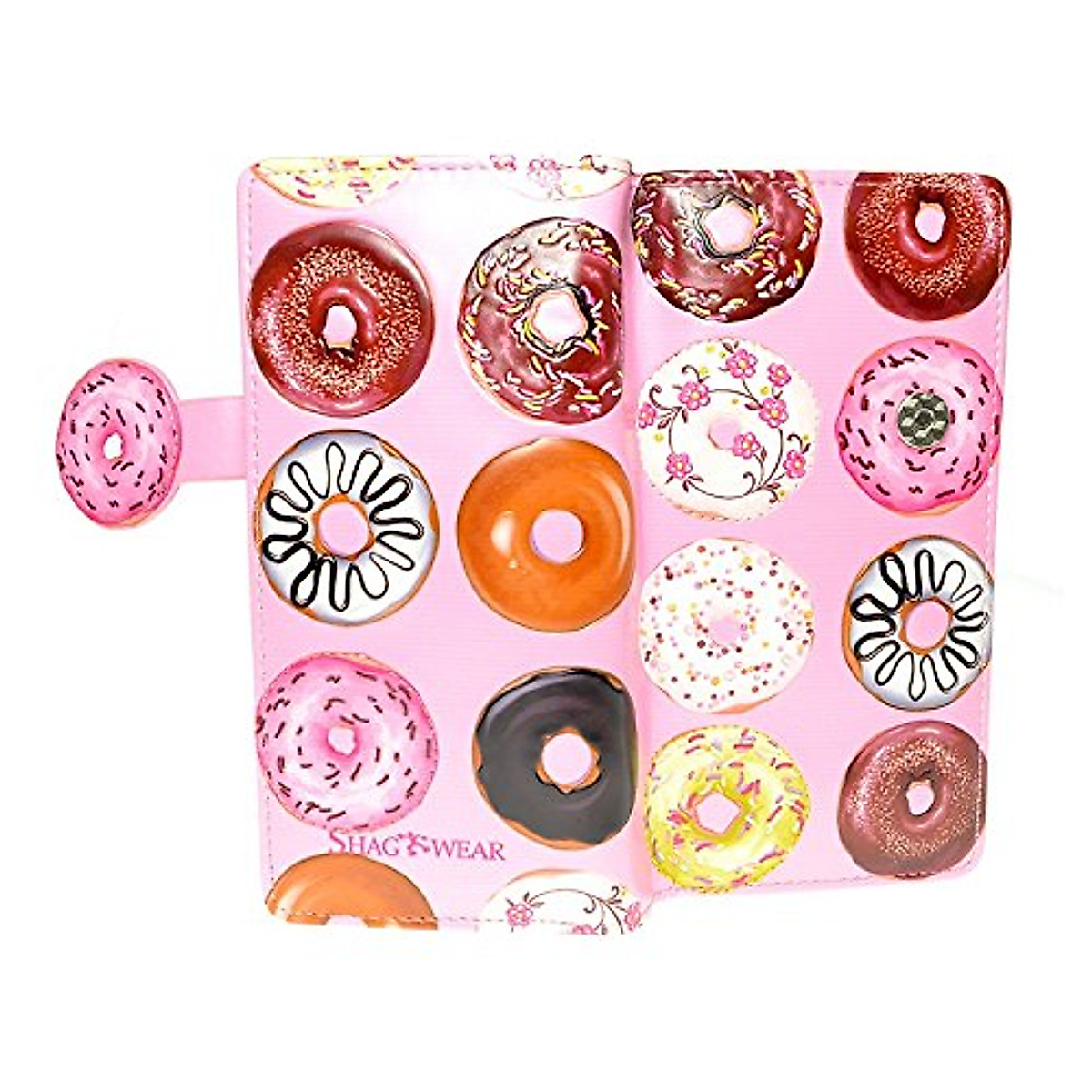 Shagwear Donut Large Women's Wallet Pink