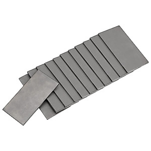 Luckyweld Welding Practice Kit (2"X4") 11 Gauge Mild Steel Metal Material Welding Coupons12pcs, Welding Kit for MIG, TIG, Arc, Weld(12 pcs)