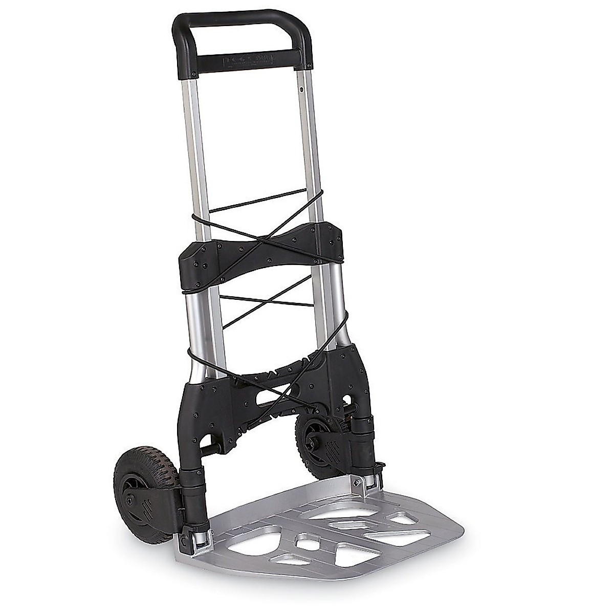WESCO 220650 Aluminum/Polyurethane Folding Hand Trucks, Mega Mover