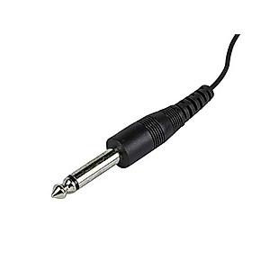 Monoprice Clip On Pickup - 1/4-Inch Straight Plug, Easy Tuning, 8 Foot Cable, Black
