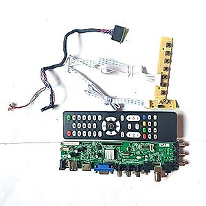 for M101NWT2 R0/R1/R2/R3/R4 M101NWT4 R3/R0 DVB Digital 40-Pin Panel LVDS 1024600 HDMI VGA USB AV 3663 LCD Controller Board Kit (M101NWT2 R1)