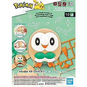 Hobby Kit Pokemon Model Kit Quick!! 10 Rowlet