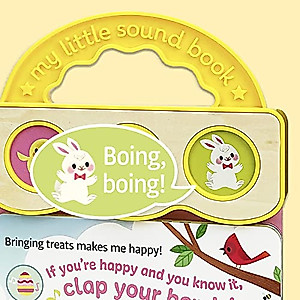 Happy Easter, Bunny! 3-Button Sound Board Book for Babies and Toddlers