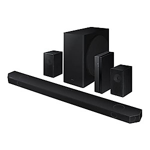 SAMSUNG QN43Q60BAFXZA 43" QLED Quantum HDR 4K Smart TV with a HW-Q910B 9.1.2ch Soundbar with Subwoofer and Rear Speakers (2022)