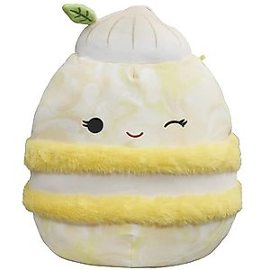 Squishmallows Original 12-Inch Landry Yellow Meringue Macaron - Medium-Sized Ultrasoft Official Jazwares Plush