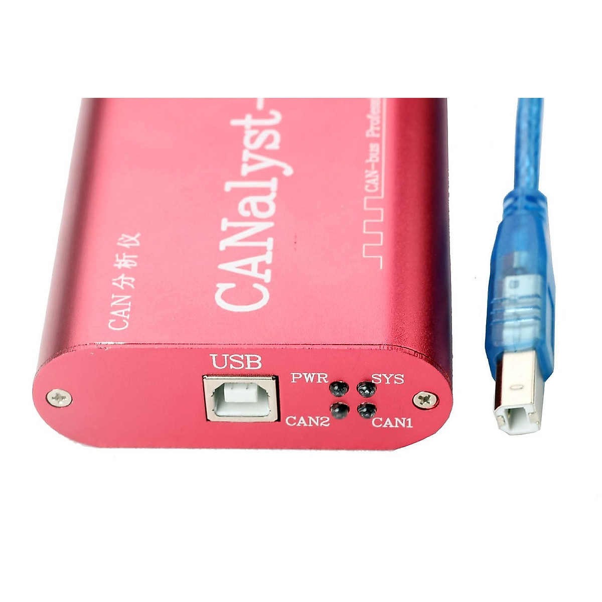 CANalyst-II USB to CAN Analyzer CAN-Bus Converter Adapter Support ZLGCANpro
