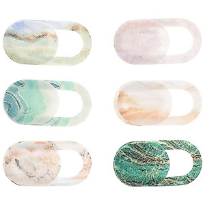 SOLUSTRE 6pcs Lens Cover Webcam Cover Webcam Slide Cover Tablet Laptop - Cover Lenses Phone Cover Webcam Privacy Lens Protector Phablet Abs Slider Computer Blocker