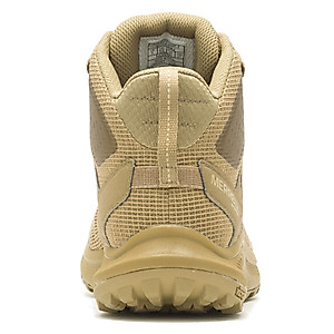 Merrell Men's Nova 3 Tactical Mid Waterproof Military Boot, Dark Coyote, 10.5