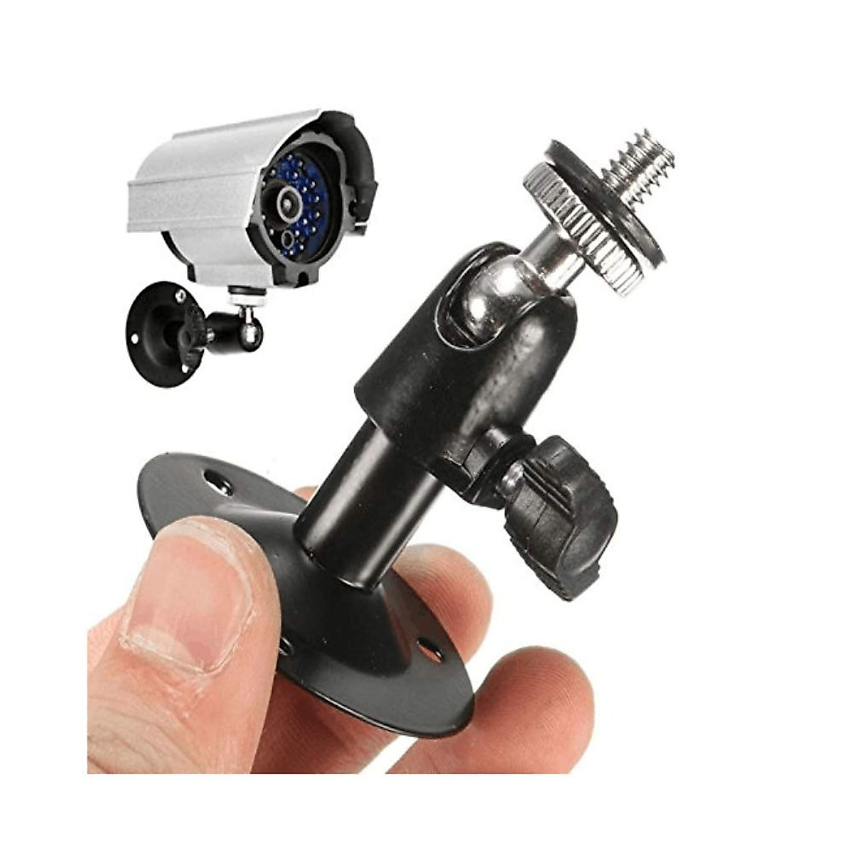 bnafes Camera Bracket Mount Pack of 3 Metal Outdoor/Indoor Use Security Bracket for Oculus Rift Sensor CCTV Suvellicance System