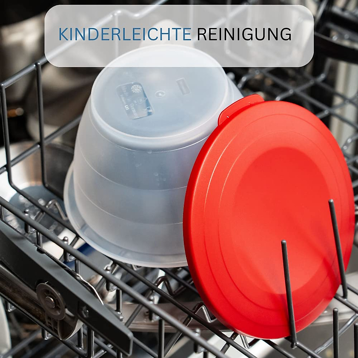 Westmark 9 Piece Container Set Olympia, one size, Red