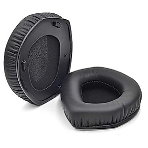 defean RS165 175 185 195 Upgrade Quality Ear Pads Replacement Ear Cushion Foam Compatible with Sennheiser HDR RS165,RS175, RS185,RS195 RF Wireless Headphone,Added Thicknes(Protein Leather)