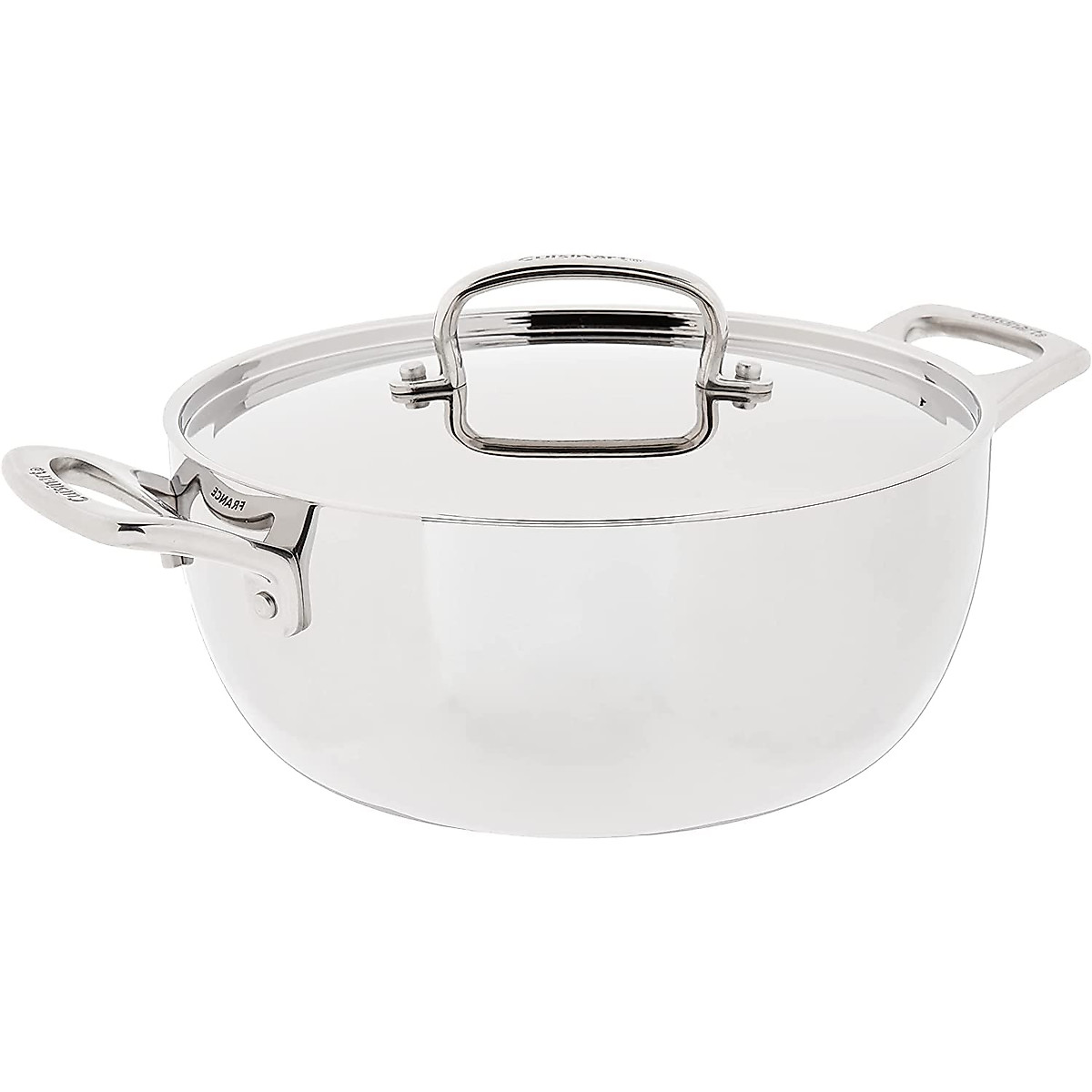 Cuisinart French Classic Tri-Ply Stainless 4.5-Quart Dutch Oven with Cover