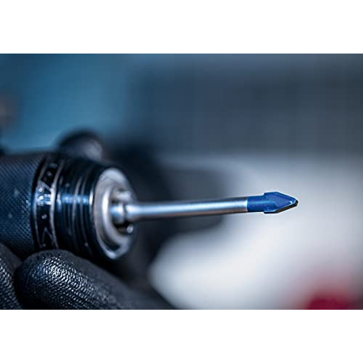 Bosch Professional 1x Expert HEX-9 HardCeramic Drill Bit (for Roof tiles, Tiles, Ø 8,00 mm, Accessories Rotary Impact Drill)