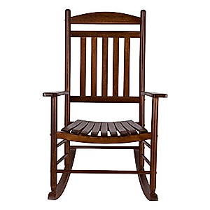 Shine Company Maine Wood Rocking Chair, Oak