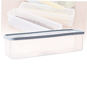 Angoily Containers for Fridge Flour Container Containers for Fridge Airtight Food Containers Food Storage Canisters Food Sealed Container Noodle Container Plastic Storage Containers
