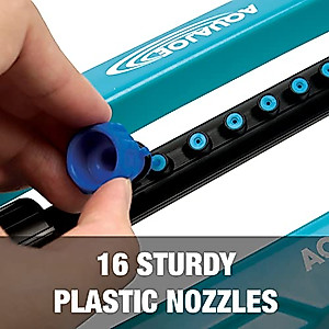 Aqua Joe SJI-OMS16 Indestructible Metal Base Oscillating Sprinkler with Adjustable Spray, 3600-Square Foot Coverage