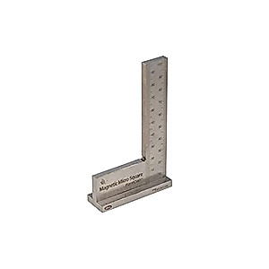 FastCap Steel Magnetic Micro Square for Hands-Free Adjustment - Perfect for Professional Contractors, Carpenters and Technicians - 80569