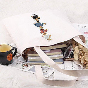 G2TUP Dinosaur Movie Inspired Gift Dinosaur Movie 1993 Movie Character Tote Bag Dinosaur Lover Handbag Jurassic Series Merch (Dinosaur Movie 1993 Movie Character TB)