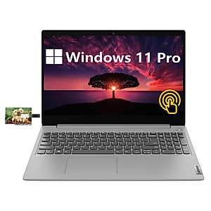 New Lenovo IdeaPad 3 Business Laptop, 15.6" HD Touchscreen Display, Intel Core i3-1115G4, Windows 11 Pro, 20GB RAM, 512GB SSD, 32GB Durlyfish USB Card