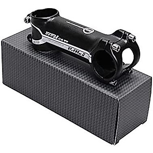 ZECHAO Mountain Road Bike Stem 31.8 * 60-130mm Ultralight 6/17 Degrees Bike Stems Mountain Short Handle Riser Bike Stem (Color : 17 Degrees, Size : 110mm)