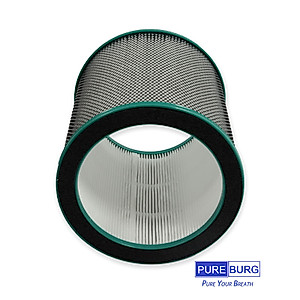 PUREBURG Replacement Filters Compatible with ULTTY R022/R22 SKJ-CR022D & MOONQUAKE Bladeless Tower Fan Air Purifier 2-in-1,2-Pack H13 HEPA Air Clean Dust
