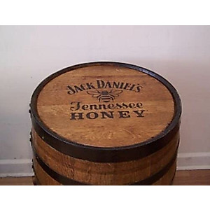 Aunt Molly's Barrels J.D. TN Honey Whiskey Barrel Branded-Engraved-Sanded-Finished