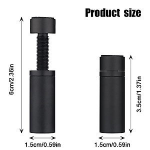 SAVITA GPU Bracket, Adjustable Graphics Card Bracket with Magnet GPU Brace Support Video Card Sag Holder Bracket Graphics Card Sag Support for Preventing The Graphics Card from Drooping Black (S)