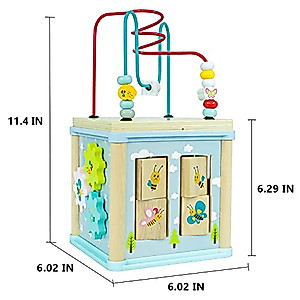 Jade Hare Wooden Activity Cube（3+）