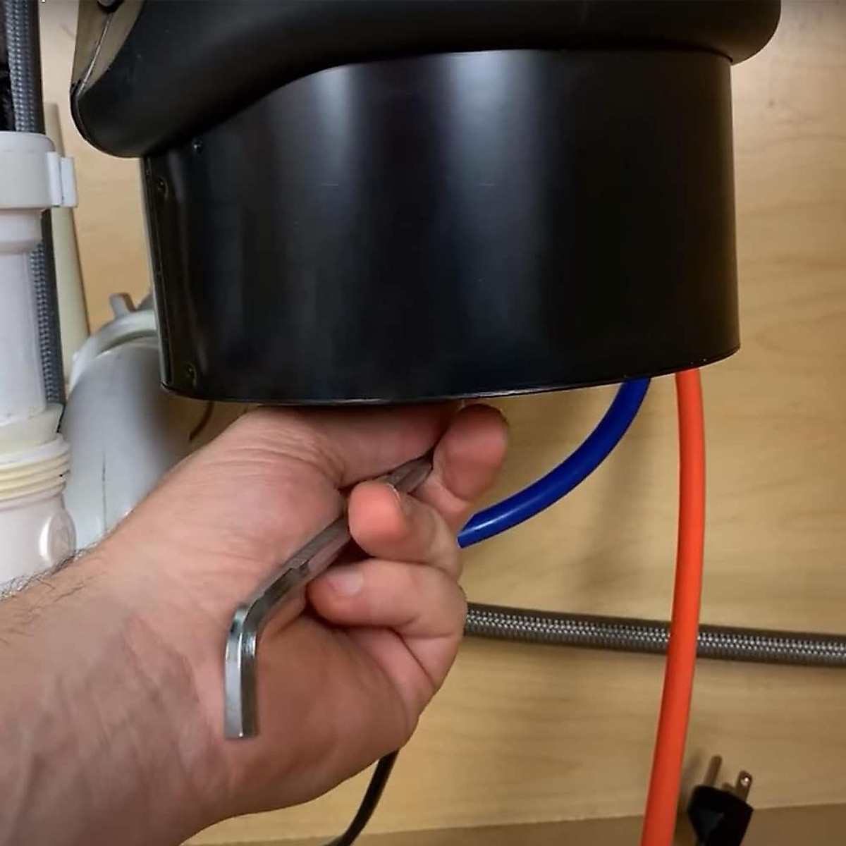 EZYPAK Garbage Disposal Allen Wrench Tool Compatible with InSinkErator WRN-00 Food Waste Disposal Jam-Buster Wrench, for Unclog Kitchen Sink