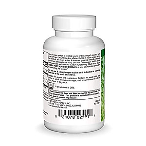 Source Naturals Vegan True, Non-Fish Omega-3s, EPA-DHA Supports Heart and Brain Health*, 300 mg - 30 Vegan Softgels