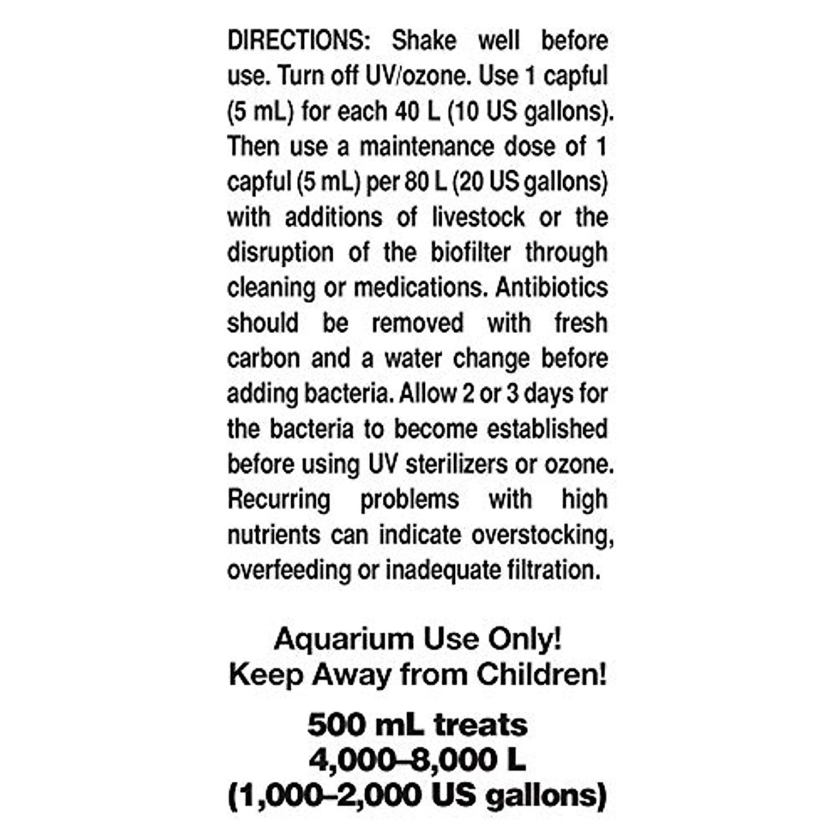 Seachem Pristine Aquarium Treatment, 500ml (001438)