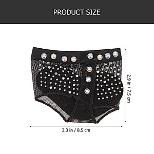 1 Pair foot protector floor mat Miss elasticity heel pad foot cover panties thong black yoga ballet socks supplies practice shoes toe cap soft toe cover clothing sock paw