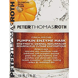 Peter Thomas Roth | Pumpkin Enzyme Mask | Enzymatic Dermal Resurfacer, Exfoliating Pumpkin Facial Mask for Dullness, Fine Lines, Wrinkles and Uneven Skin Tone