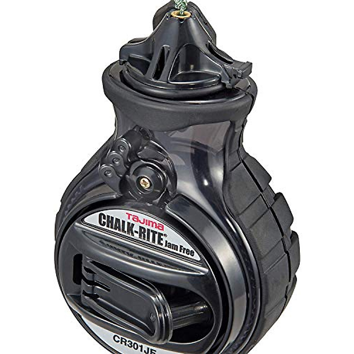 TAJIMA Chalk Box - Chalk-Rite Jam Free Snap-Line with Extra Bold 1mm Chalk Line & Five Gear Quick Retrieval - CR301JF (Pack of 2)