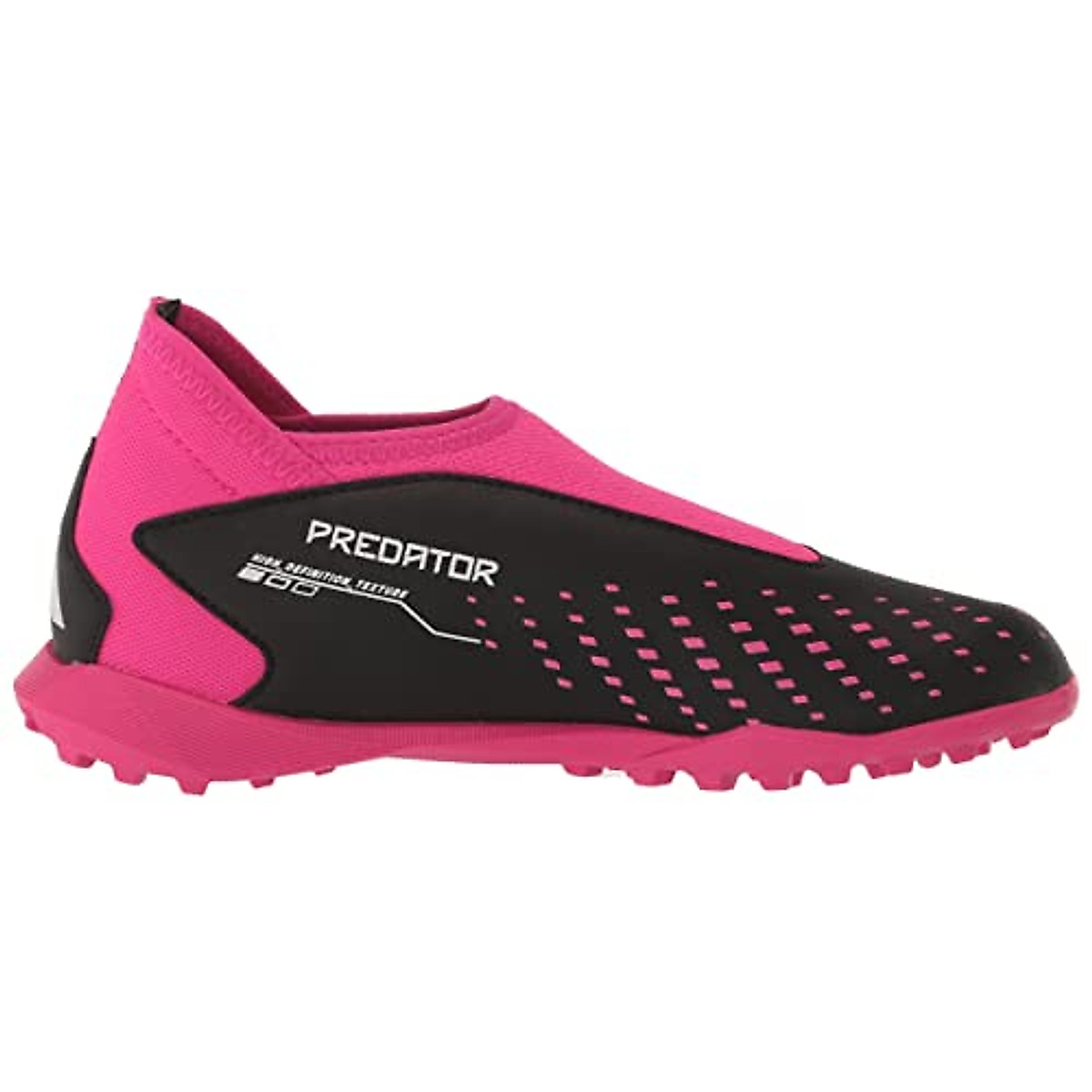 adidas Accuracy.3 Turf Black/White/Team Shock Pink (Laceless) 12