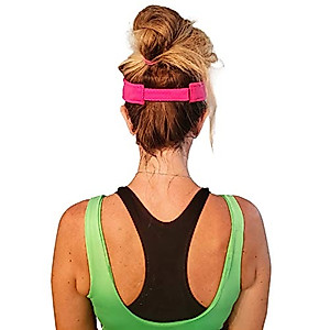 Tennis Happies Tennis Visor Hit Happy, Adjustable Strap, Perfect for On The Court Or Off (Pink), One Size