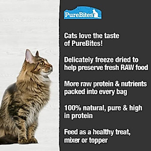 Purebites Tuna Freeze Dried Cat Treats, 0.88Oz | 25G - Value Size