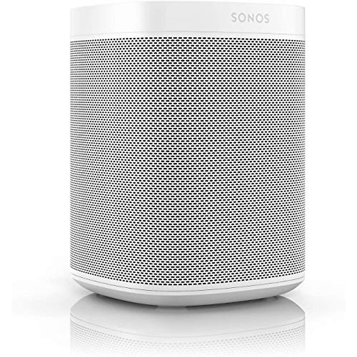 Sonos One (Gen 2) - Voice Controlled Smart Speaker with Amazon Alexa Built-In - White (Renewed)