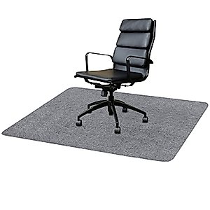 Arthome Office Chair Mat for Hard Floor,Computer Garming Rolling Chair Mat for Hardwood and Tile Floor,Anti-Slip Floor Protector Rug for Home Office 35''x55'' (Gray)
