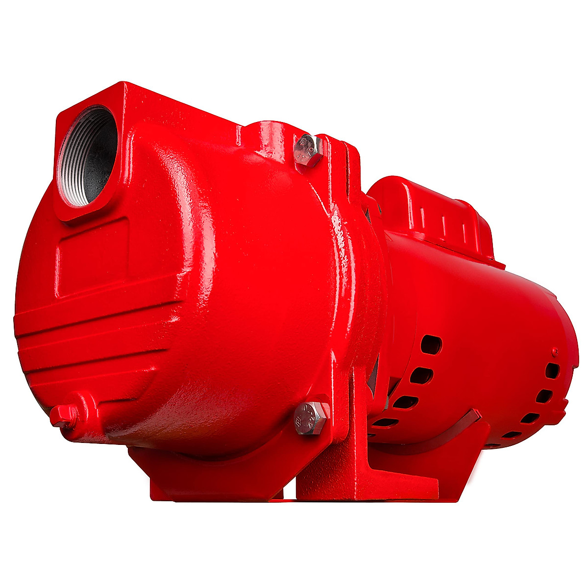 Red Lion RL-SPRK-200-BR, 230 Volt, 2HP, 77 GPH, Sprinkler/Irrigation Pump with Brass Impeller, Red, 97102002