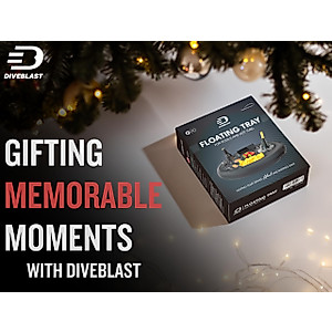 DIVEBLAST: Premium Floating Drink Holder for Pool, Hot Tub Drink Holder Floats, Swimming Pool Accessories for Adults, Drink Floaties for Pool