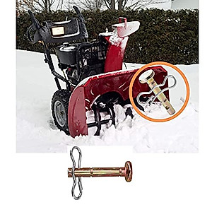 yhoparts Shear Pins and Cotters Pins fits for Cub Cadet MTD Troy-Bilt Replaces 738-04124A, 714-04040, 738-04124 Snowblowers (10 Pairs)